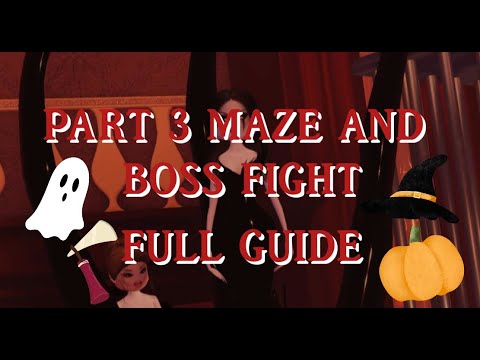 Chapter 3 Dti halloween full guide | Maze & Boss Fight - YouTube