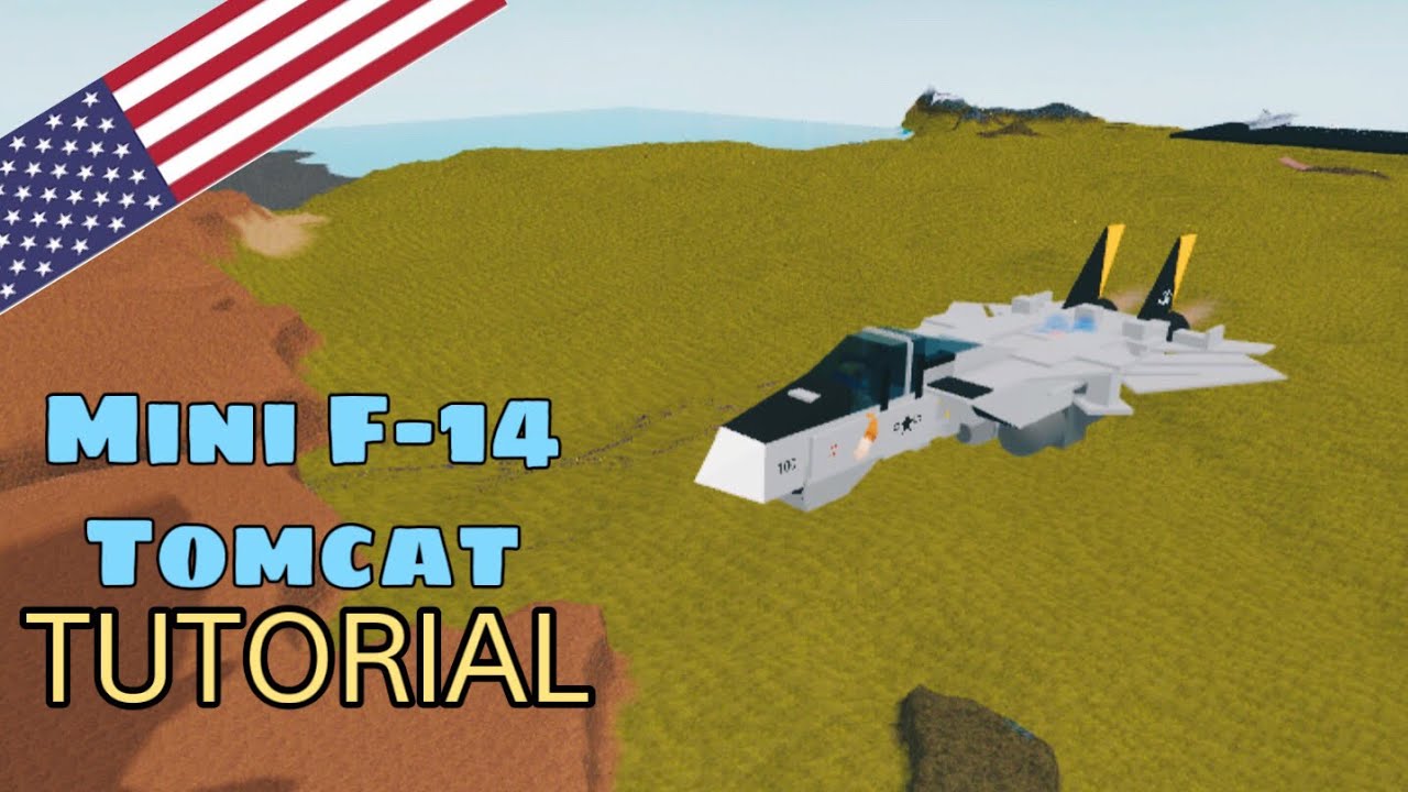 Mini F-14 Tomcat tutorial | Plane Crazy #18 | Doge :3 - YouTube
