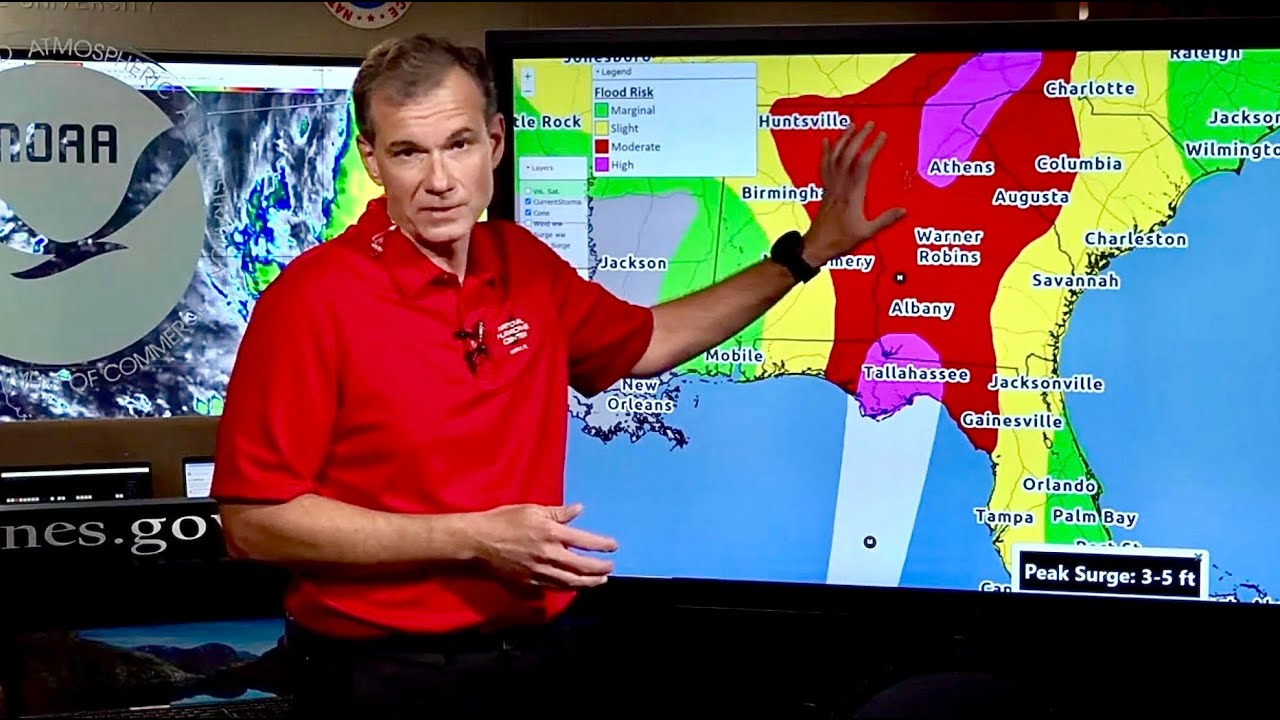 Afternoon update on Hurricane Helene from the NHC in Miami, FL ...