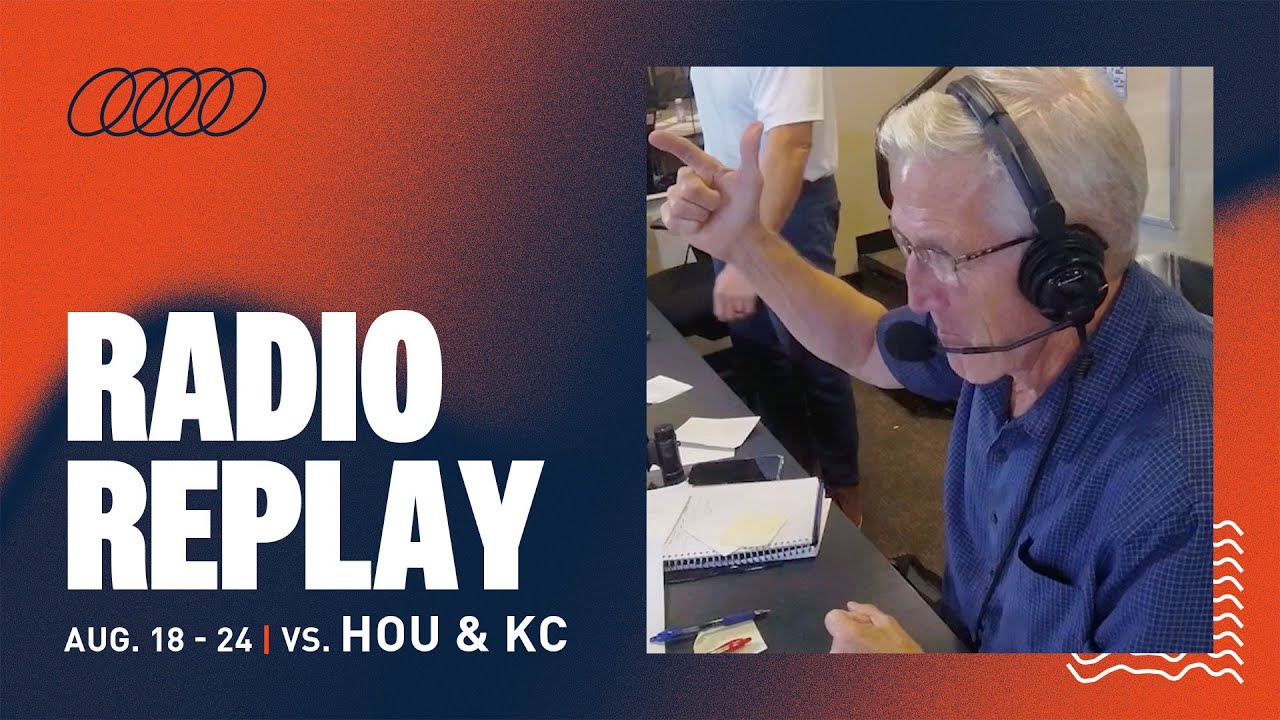 Radio Replay: Dan Dickerson's Best Calls Over 5-1 Homestand vs. Astros ...