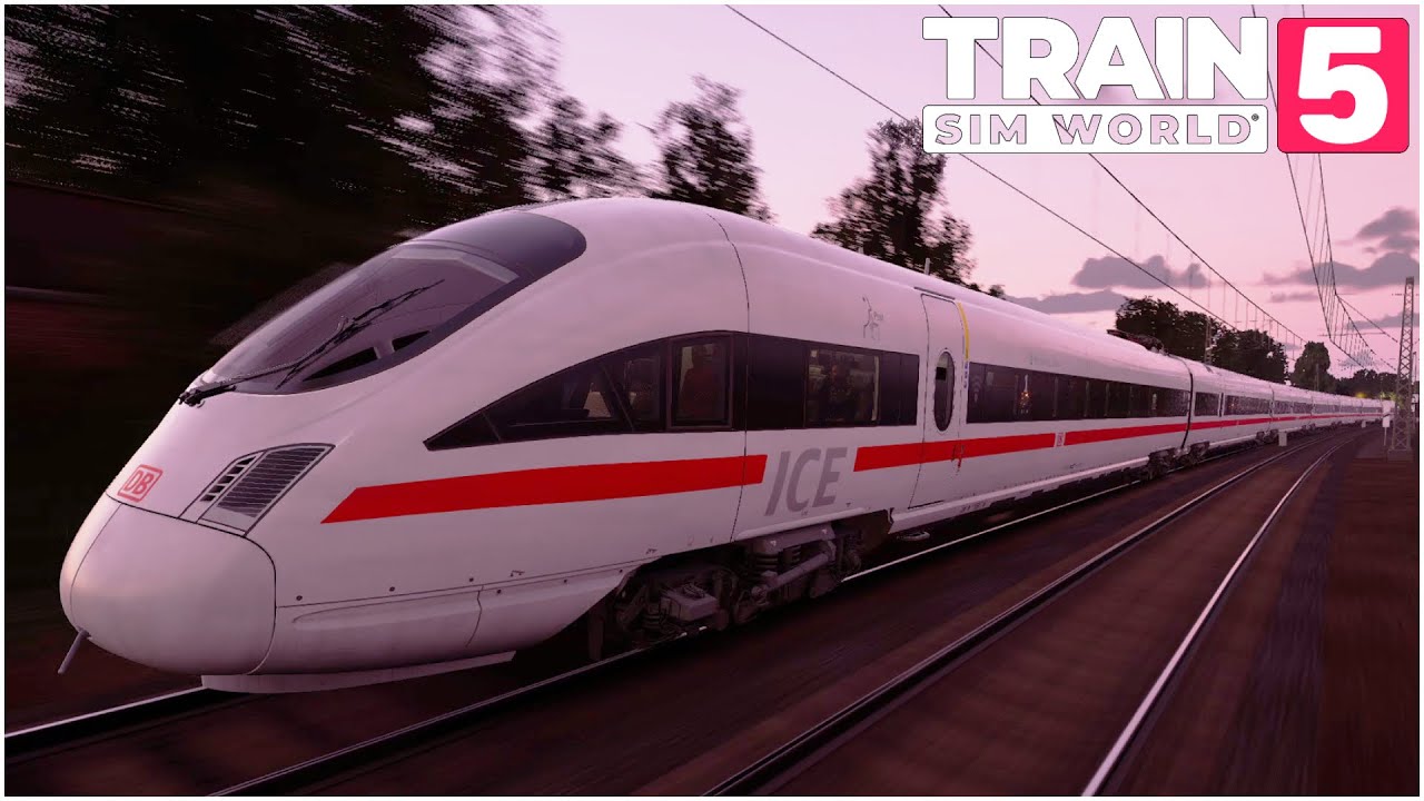 GUIDIAMO L'ICE T TEDESCO - TRAIN SIM WORLD 5 GAMEPLAY ITA 1440p - YouTube