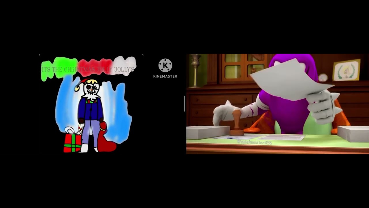 Knuckles Rates On It’s The Christmas Jolly Jolly’s - YouTube