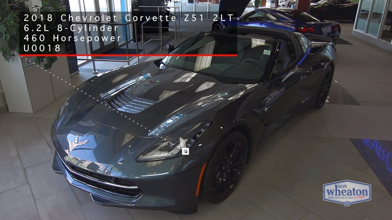 2018 Chevrolet Corvette Z51 2LT | Walkaround - YouTube