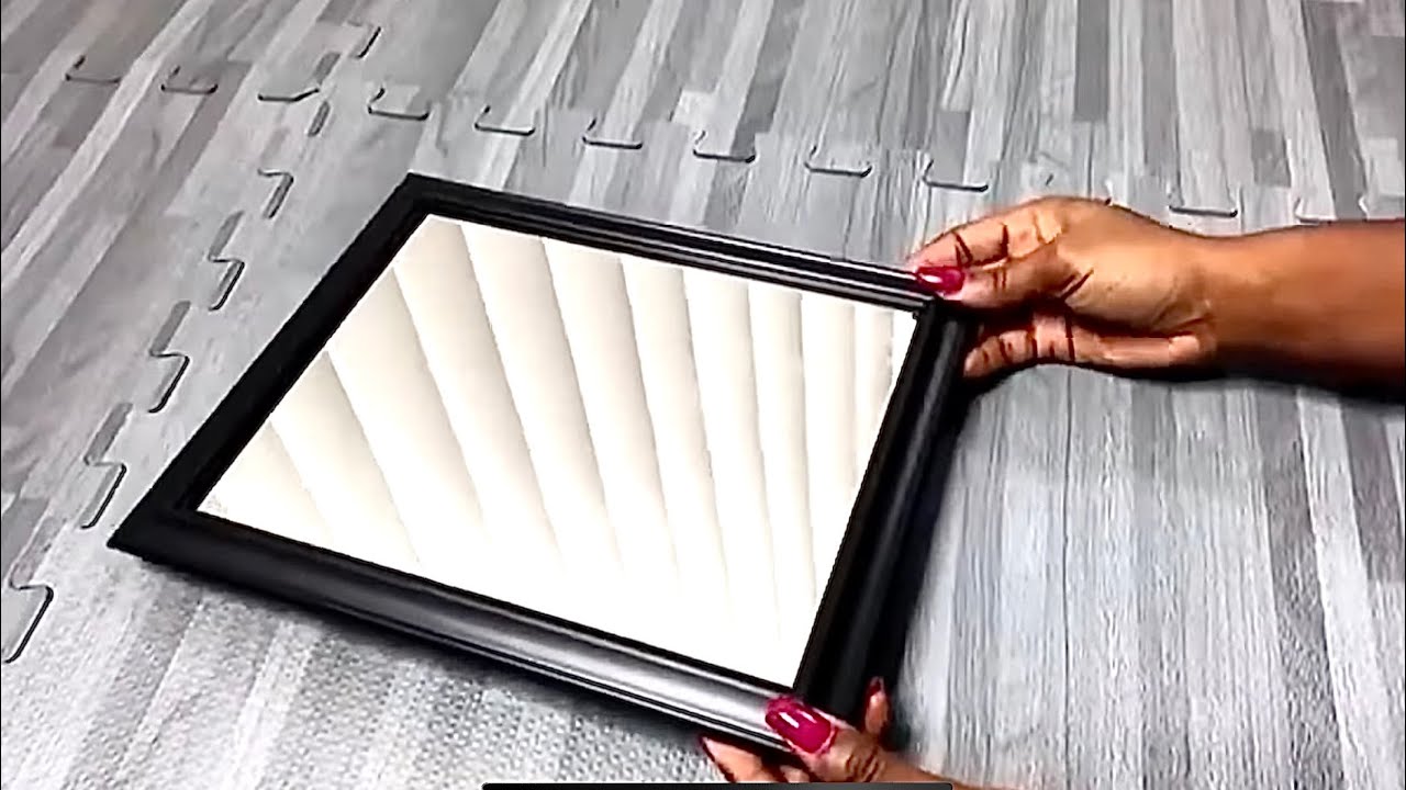 DOLLAR TREE MIRROR WALL IDEAS! Luxury| Table Mirror Decor For Less ...