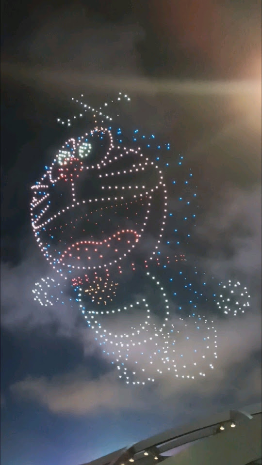 Doraemon Drone Show 哆啦a夢無人機表演 彤享生活 Doraemon 哆啦a夢 無人機 叮噹 Droneshow Youtube