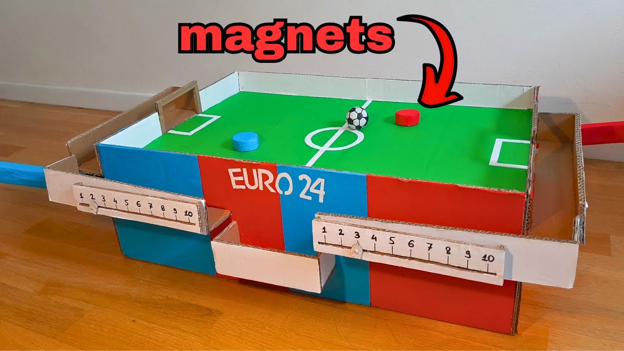 I Built Satisfying Football Table Game The Lazy Way - YouTube