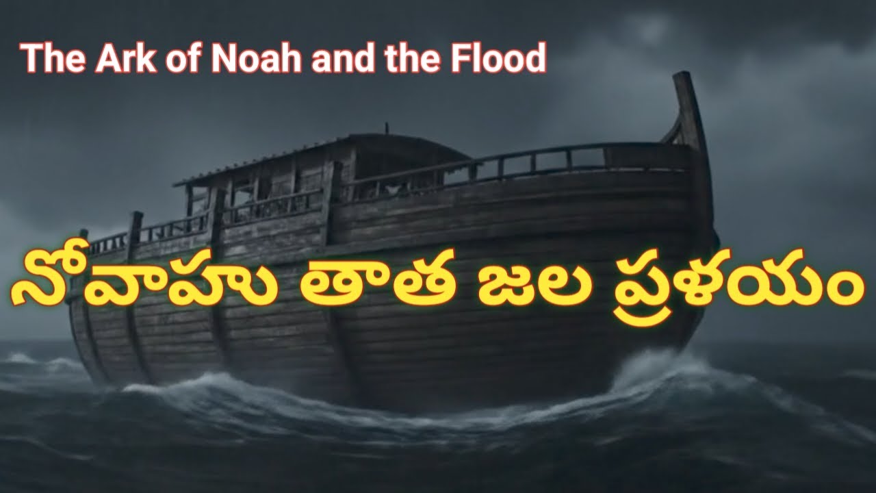 The Lesson about Noah, the Ark, and the flood - YouTube