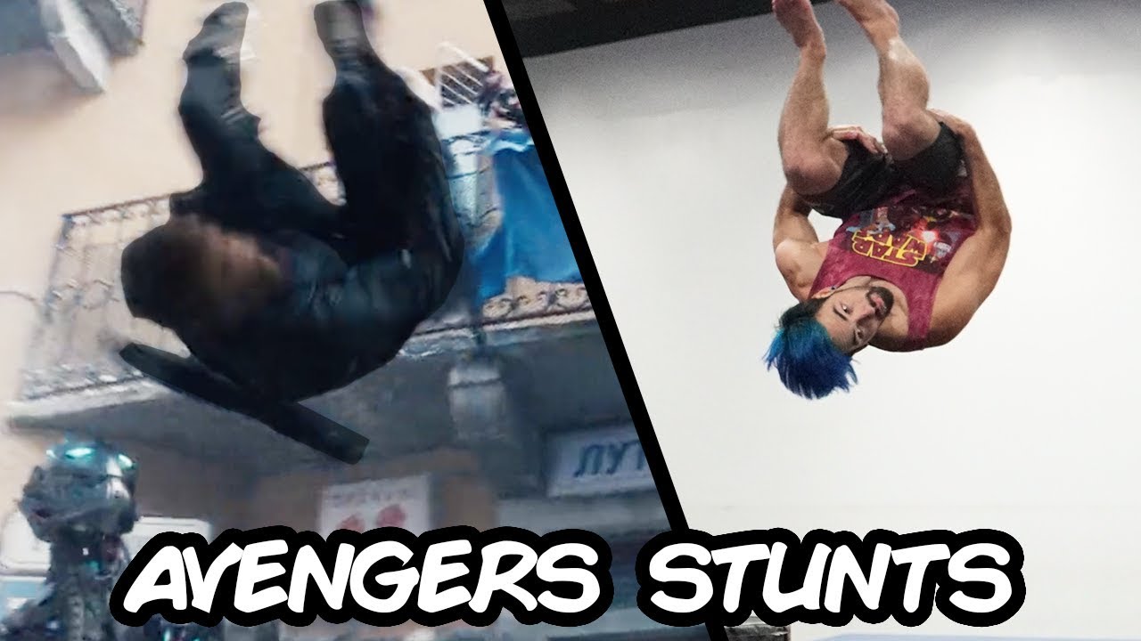 Stunts From Marvel's Avengers: Age of Ultron In Real Life (Parkour ...