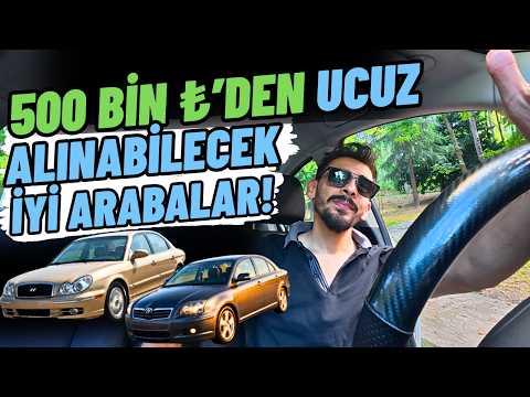 PİYASA ARABALARI ŞART DEĞİL! 500 BİN ₺'DEN UCUZ İYİ ARABA VAR MI ? CRUZE İLE VLOG