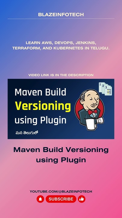Maven Build Versioning with Jenkins using Plugin - YouTube