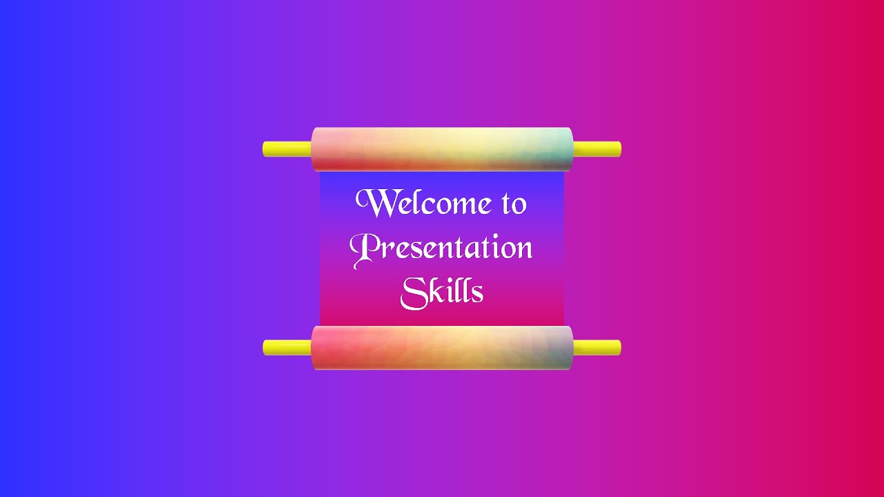 Best Video on Scrolling 3D Letter | Presentation Skills - YouTube