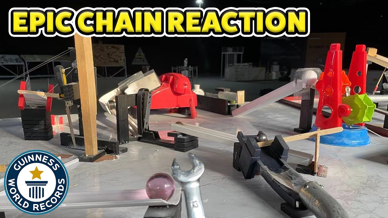 Here's the World's Largest Rube Goldberg Machine