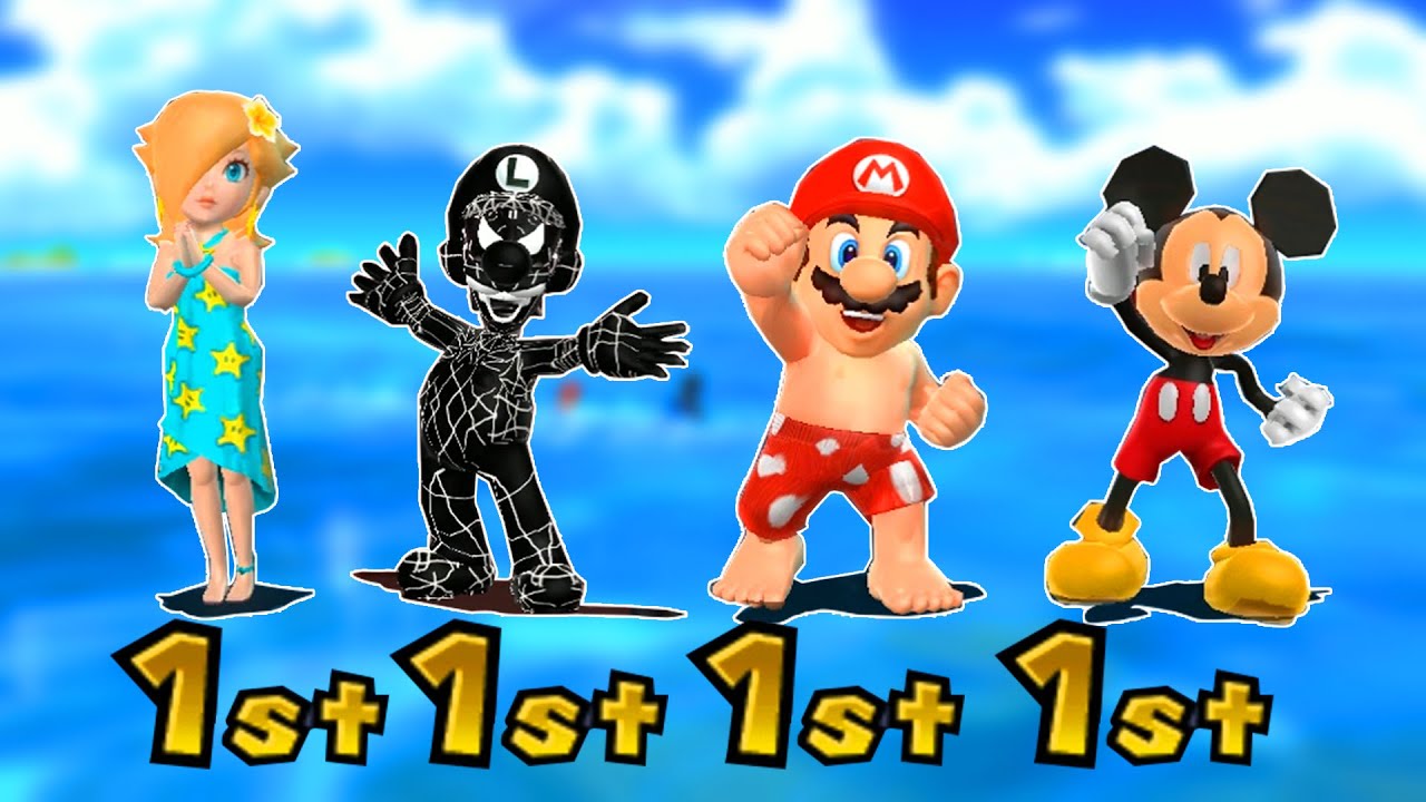 Mario Party 9 Mod - All Minigames With Rosalina - YouTube