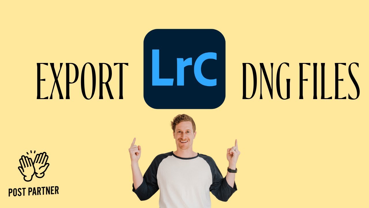 How to: Export DNG Files - YouTube