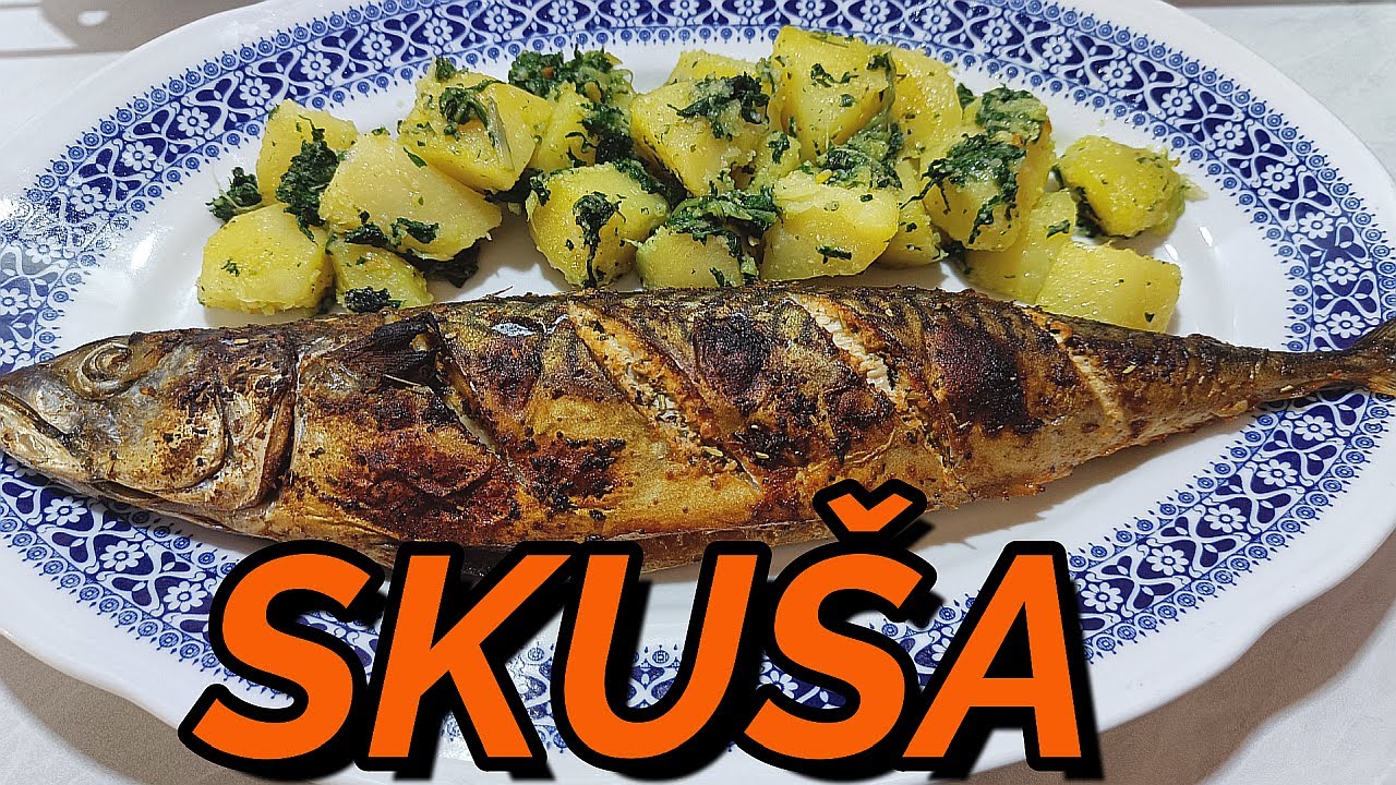 Pečena Skuša u Rerni..Plus trik za suzbijanje prejakog mirisa. Odličan ...