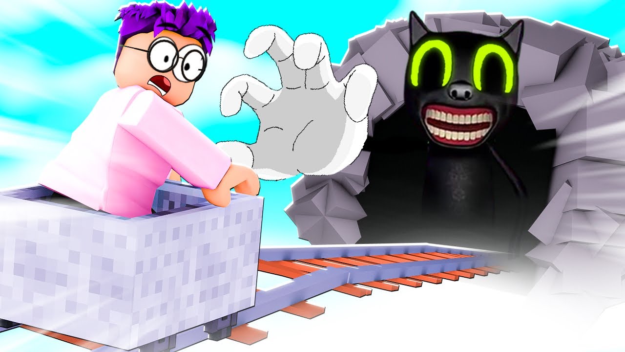 ROBLOX TINY CART RIDE INTO A CAVE!? (WE GOT ADMIN COMMANDS! *Roblox ...