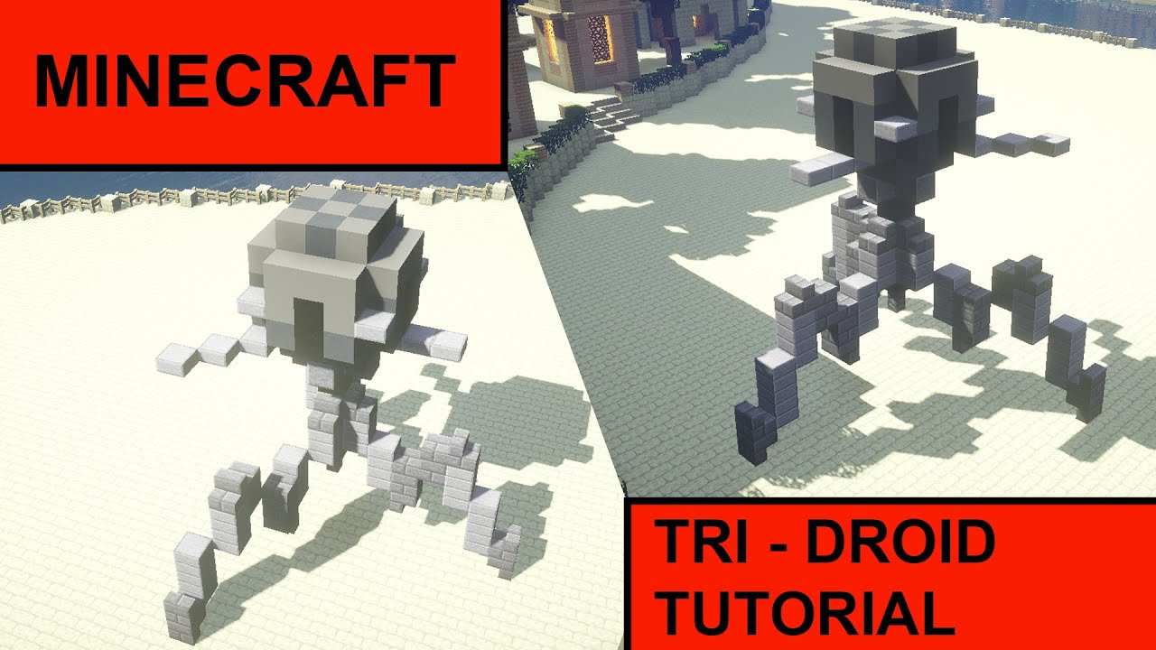 Starwars Octuptarra Tri Droid Tutorial | Minecraft 1.12.2 - YouTube
