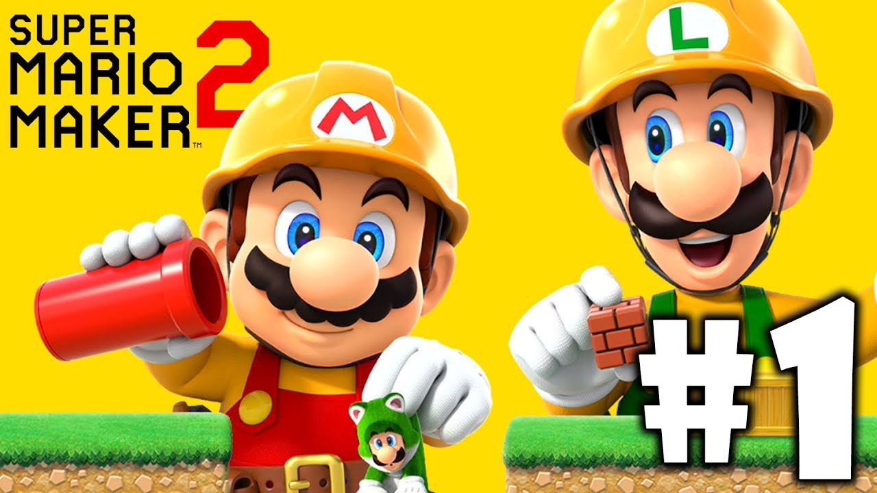Super Mario Maker 2 Nintendo Switch Gameplay Walkthrough Story Mode ...