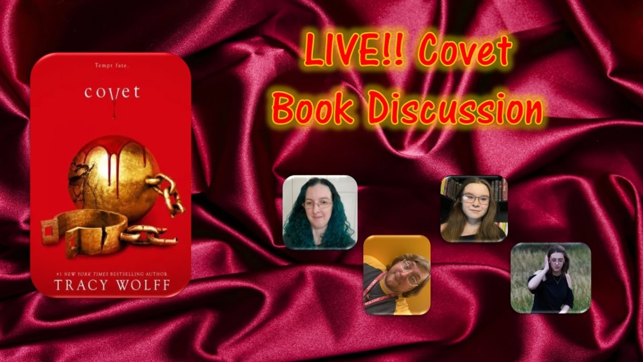 LIVE!! Covet by Tracy Wolff Book Discussion | 03/25/2023 - YouTube