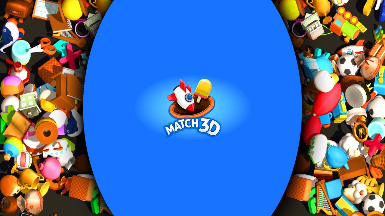 Match 3D - Matching Puzzle Game - Android iOS Gameplay - YouTube
