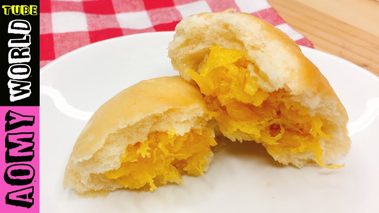 Super Soft Buns | Best Gold Egg Yolk Thread Bun | Homemade Bread | BAKE ...