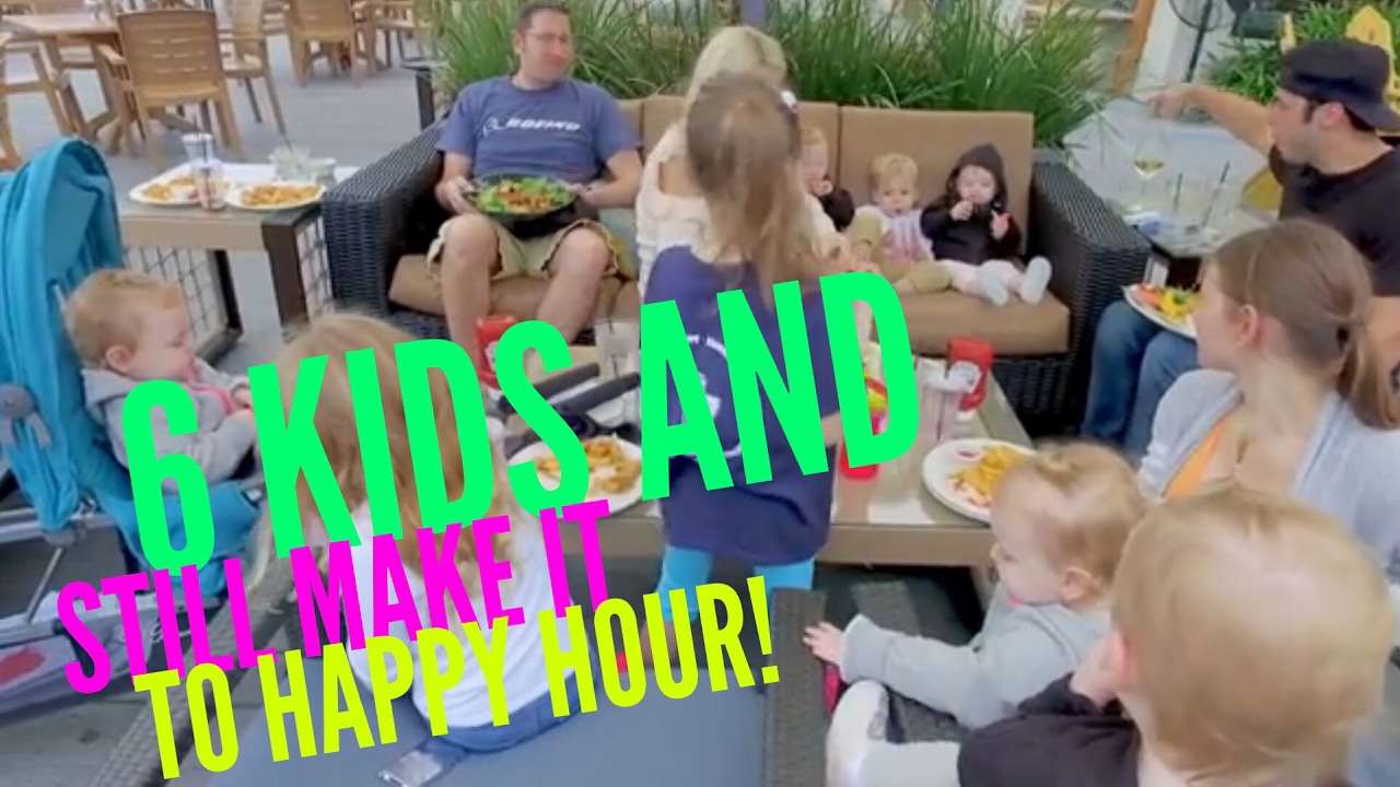 6 kids and can still make it to Happy Hour - YouTube