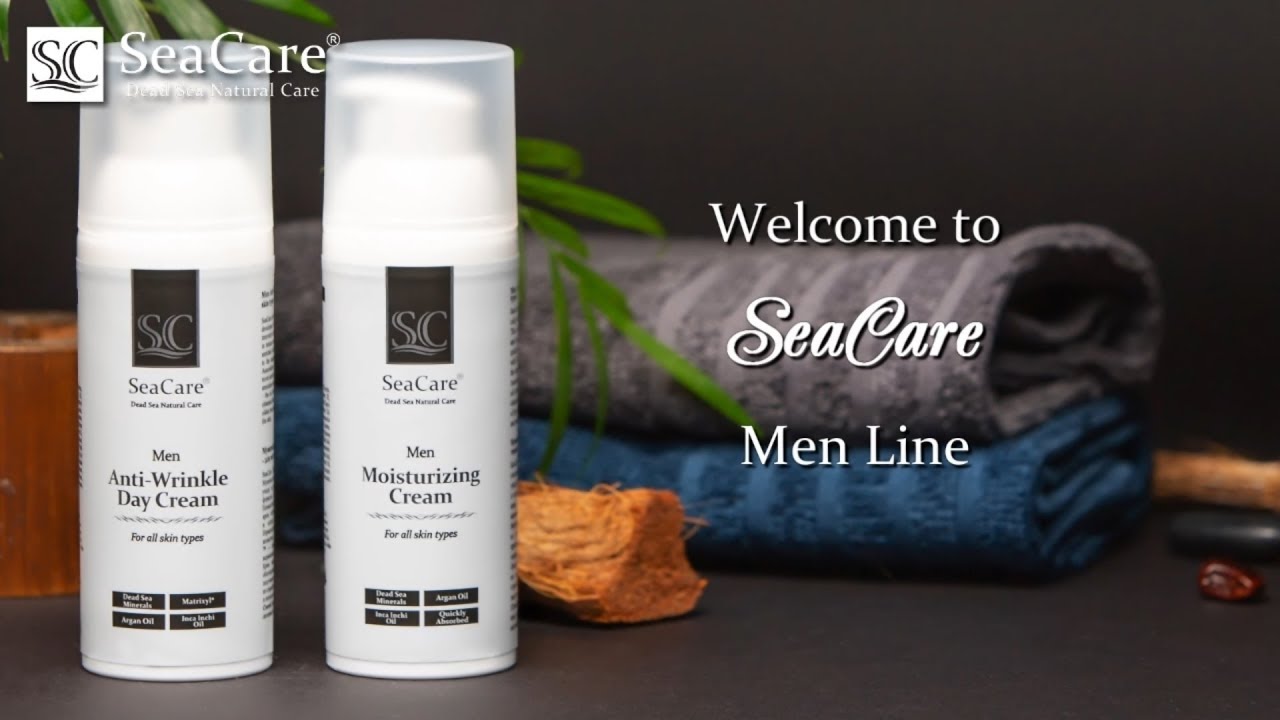 Best Dead Sea Natural Skin & Hair Care for Men | SeaCare - YouTube
