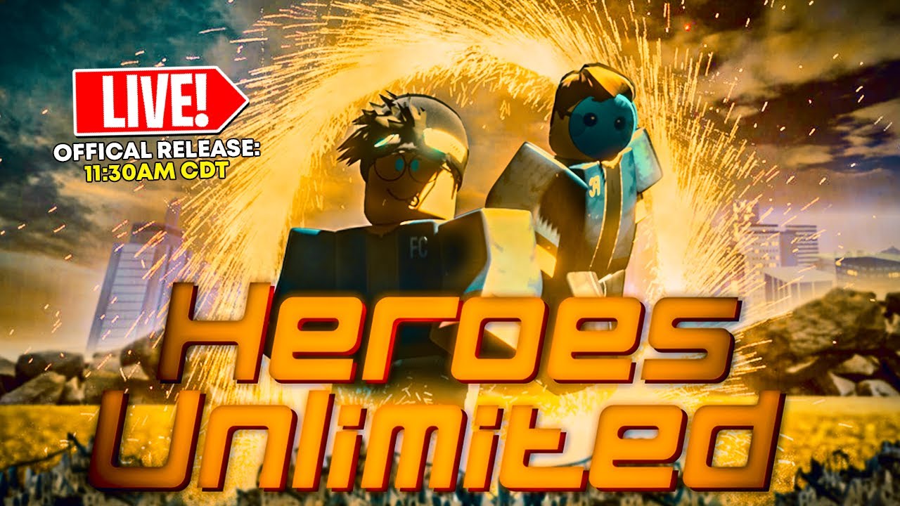 🔴Official Heroes Unlimited Release Event - YouTube