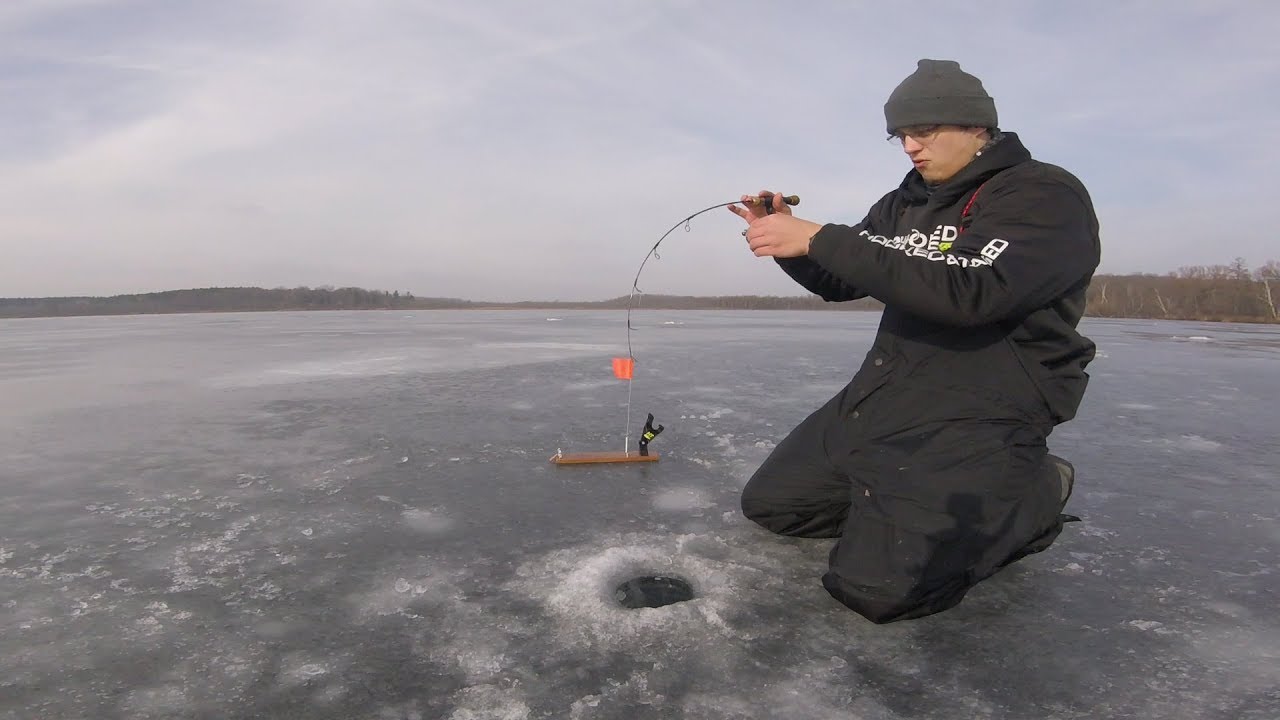 Fishing UNDER THE ICE for VICIOUS Fish!! - YouTube