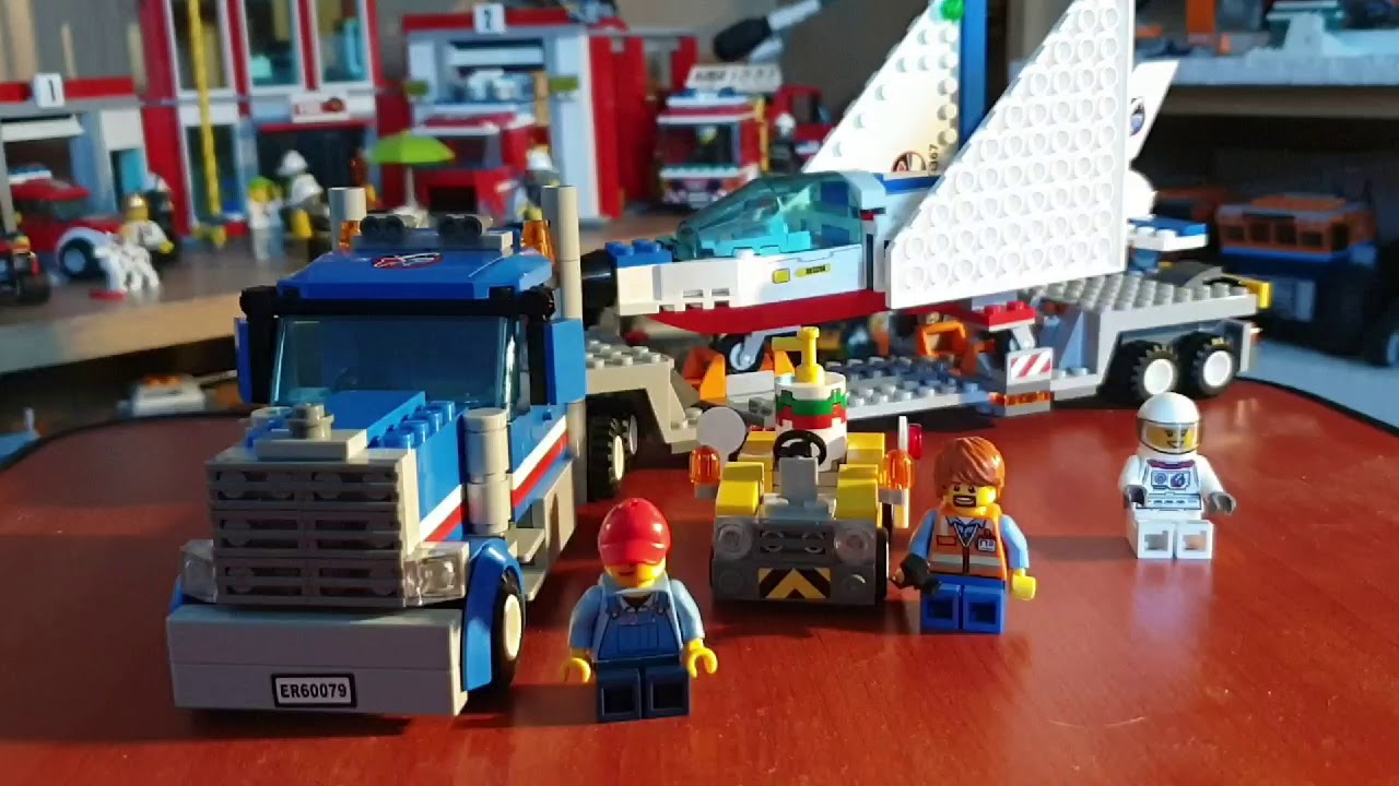Lego city 60079 training jet transporter. Speed build and review - YouTube