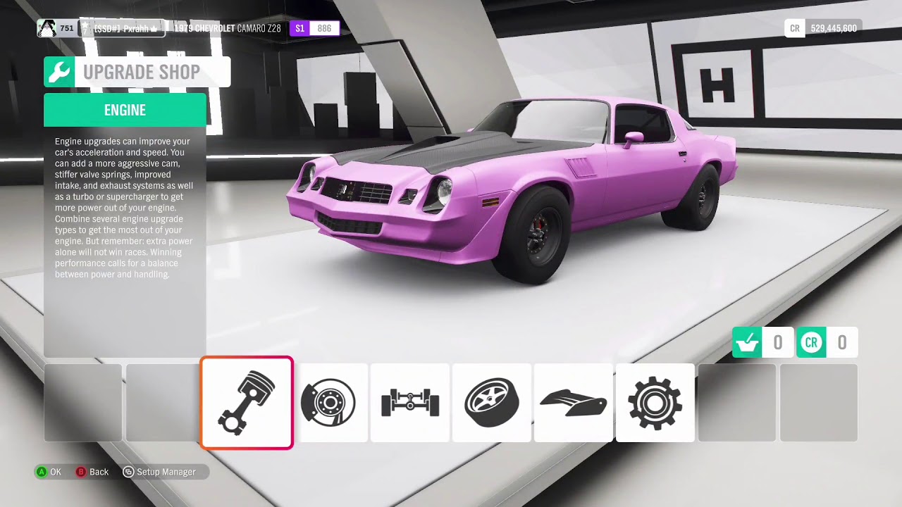 Fastest 1979 Camaro Z28 ¼ Drag Tune//FH4 - YouTube