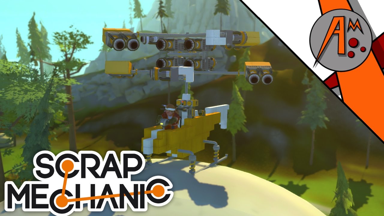 Utility Helicopters | Scrap Mechanic Ep23 - YouTube