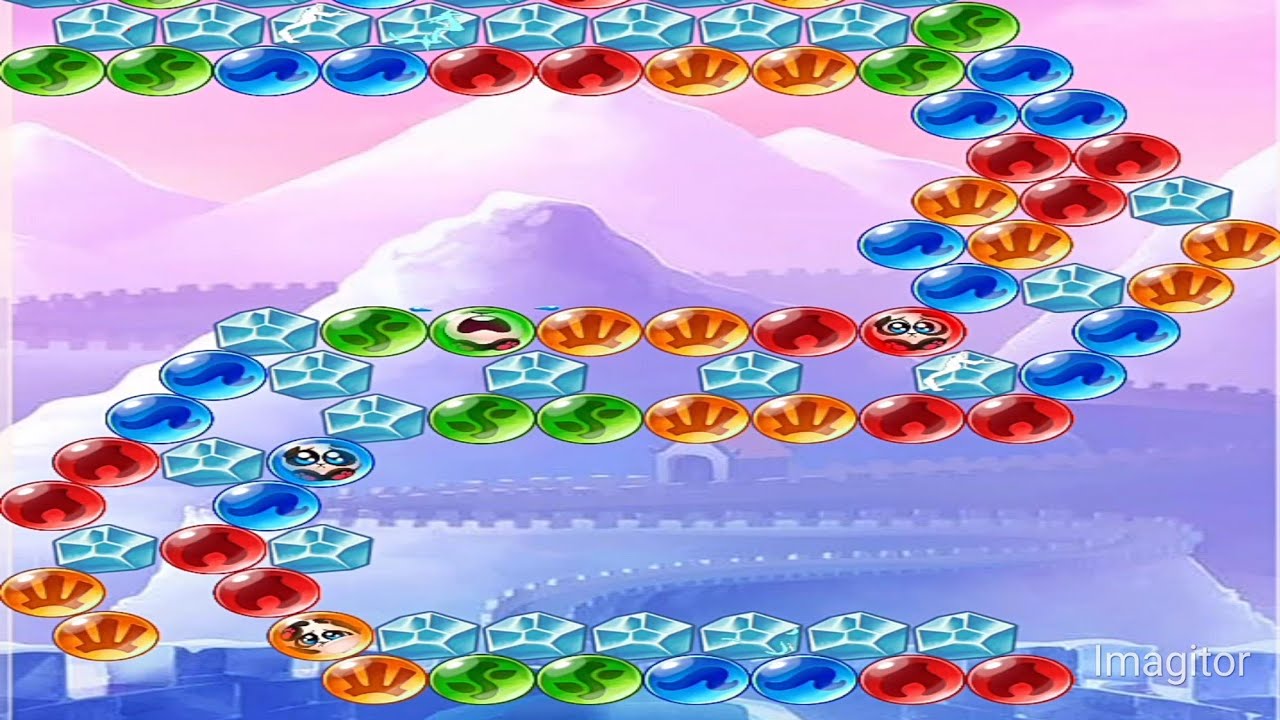 panda pop balls games live playing vedio | Bubble shooter game ...