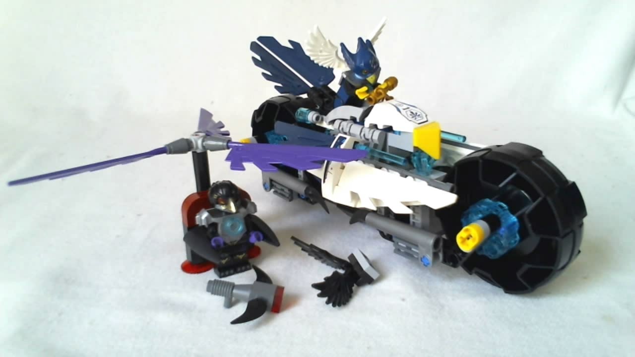 LEGO Legends of Chima Video Review : Eglor's Twin Bike [Français] - YouTube