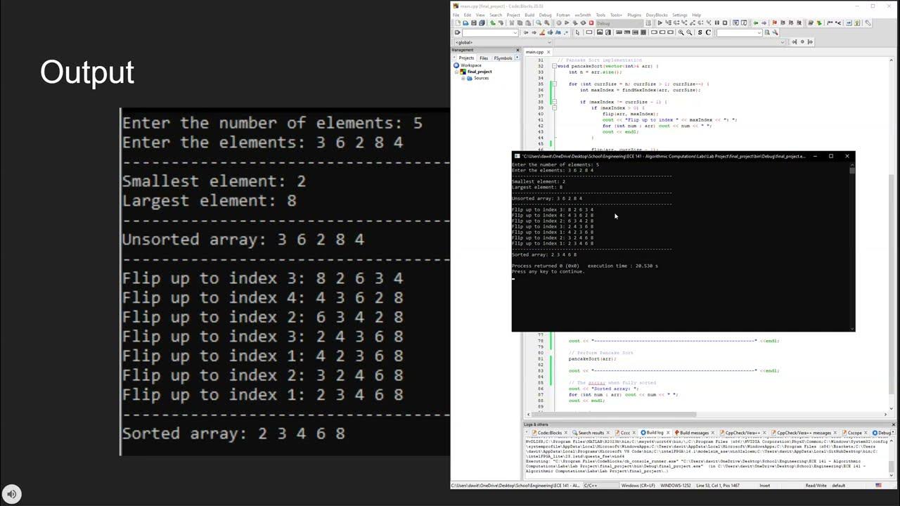 Computer Algorithms - Pancake Sort - YouTube