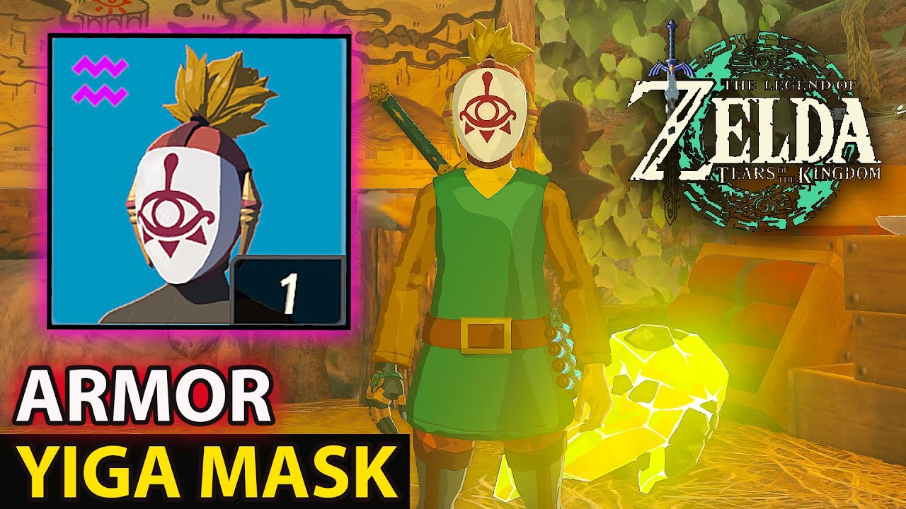 Where You Can Find Armor (Yiga Mask) Location Guide In Zelda: Tears of ...