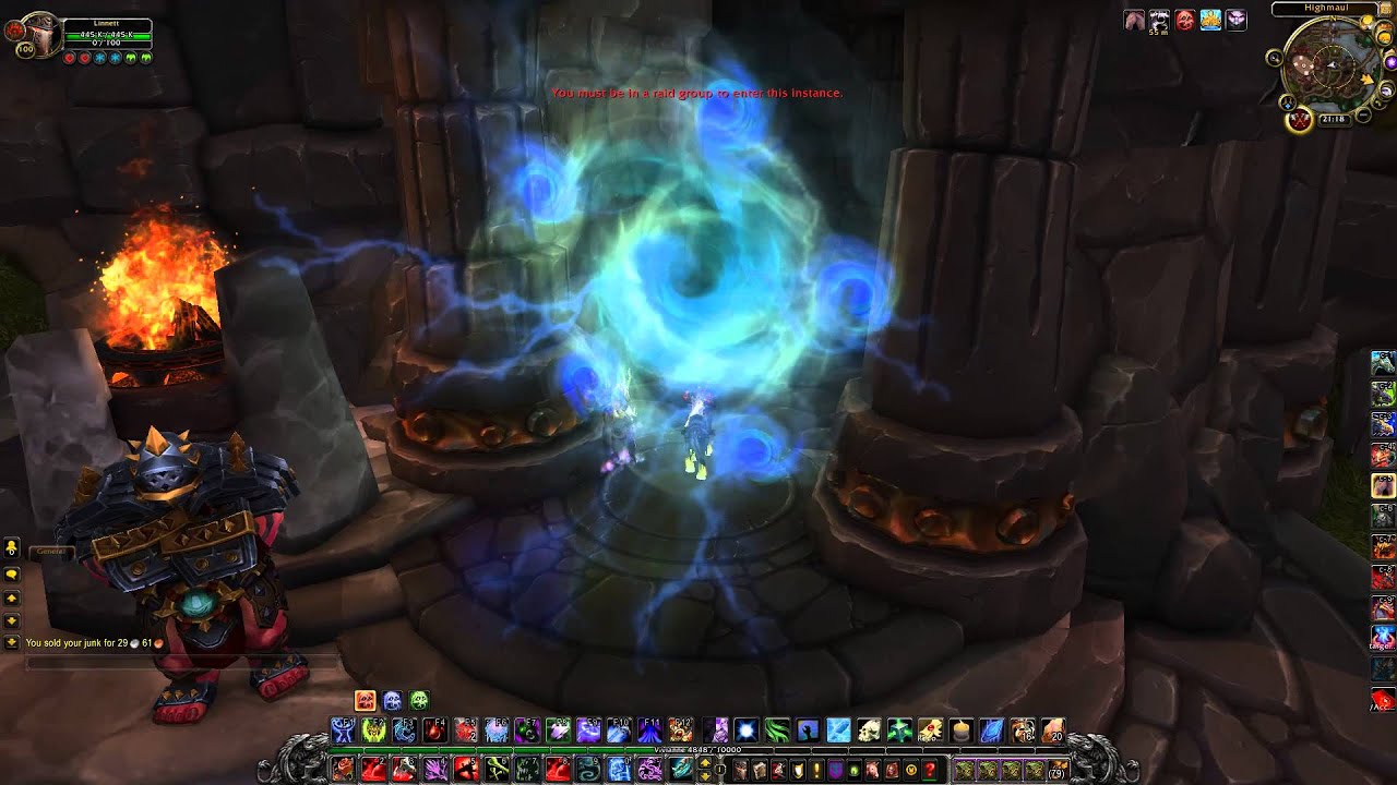 Highmaul Entrance - YouTube