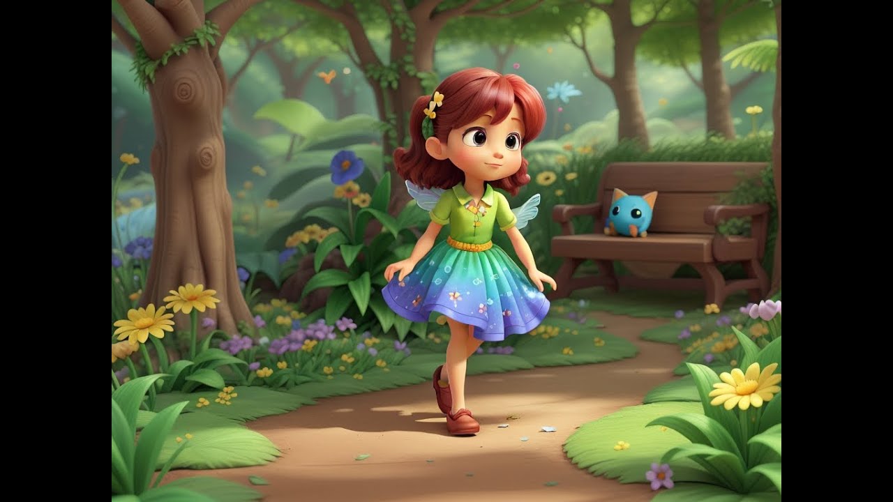 Fluttering Fairies . A Fairy Song for kids / - YouTube