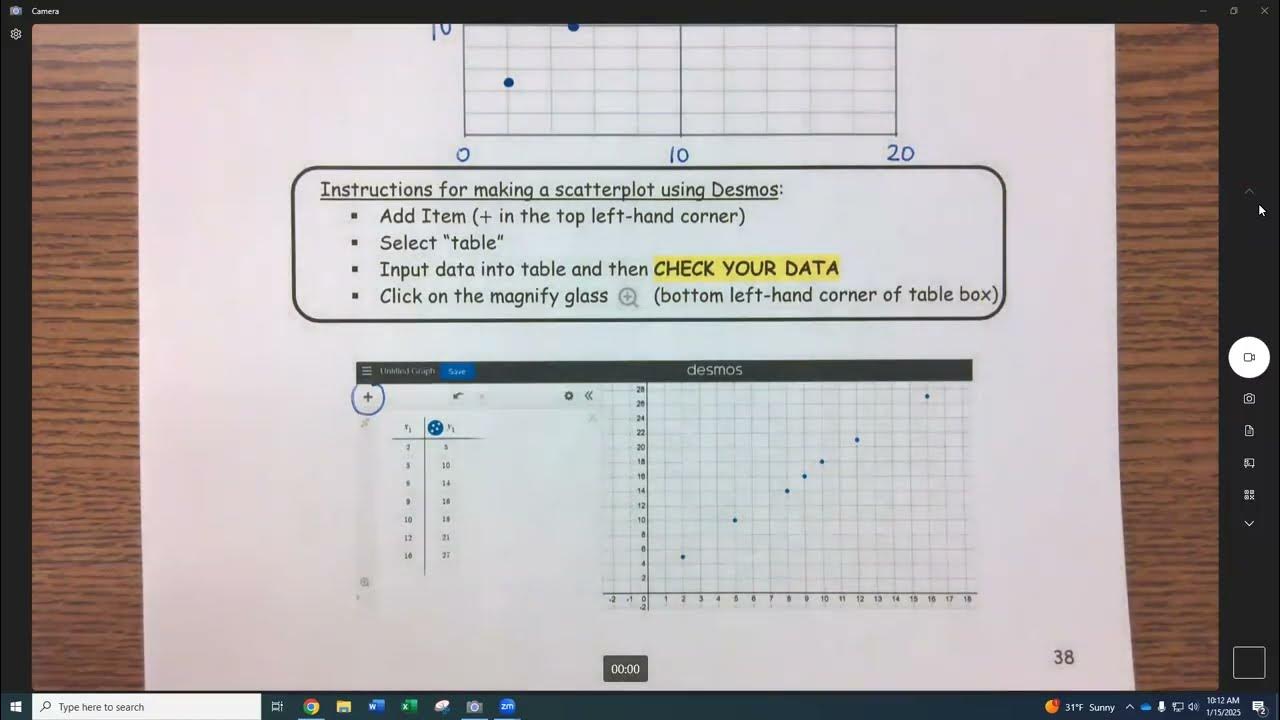 Example 1a: Making scatterplots - YouTube
