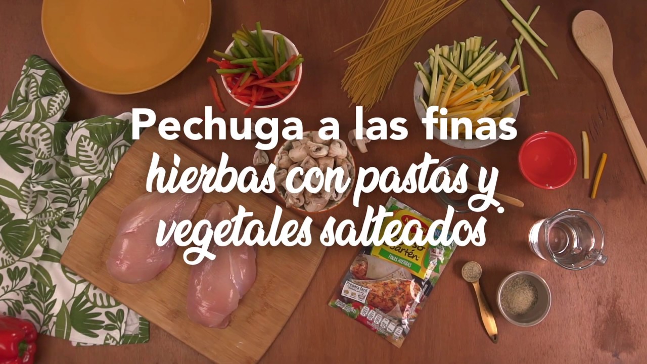 ¿Cómo hacer pollo a las finas hierbas con pasta? | MAGGI® Colombia ...