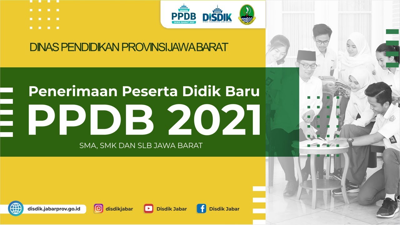 Info PPDB 2021 Jabar - YouTube
