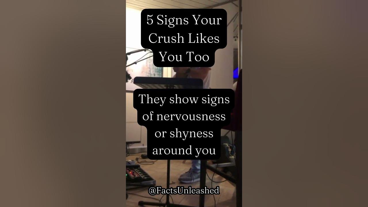 5 Signs Your Crush Likes You Too - YouTube