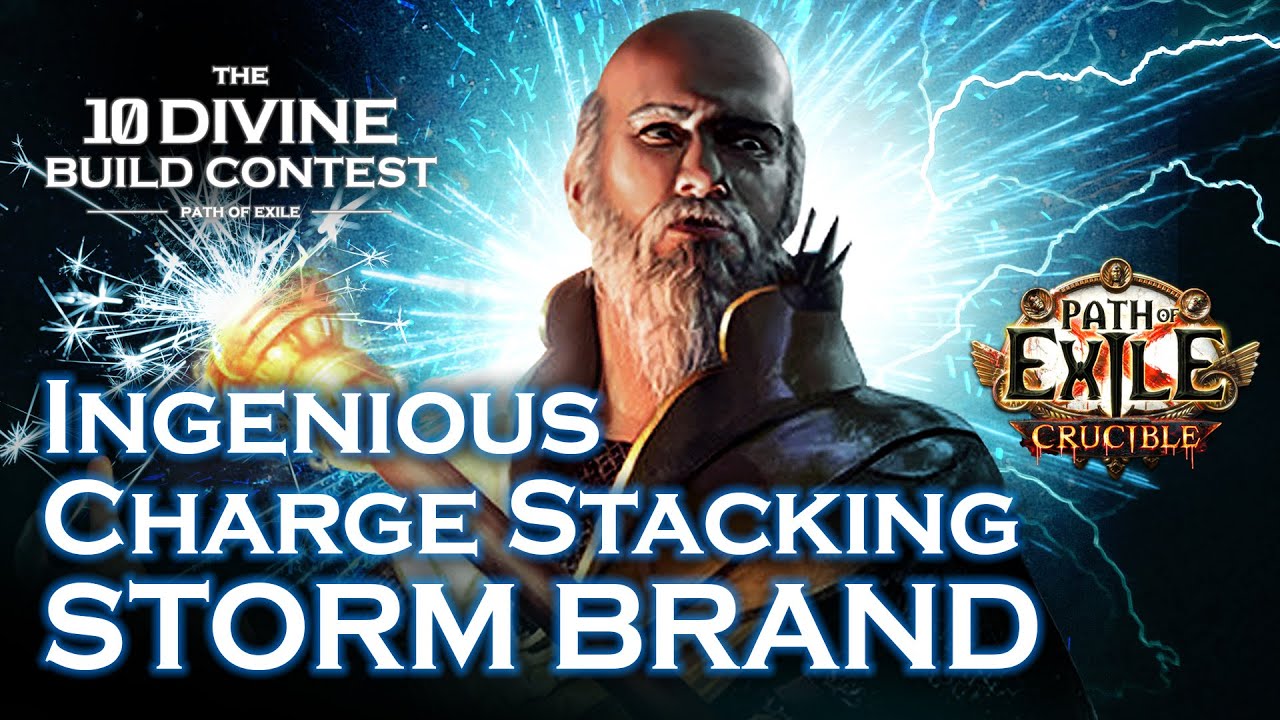 Ingenious Power Stacking Storm Brand Hierophant (8 MIN CHARGES) | 10 ...
