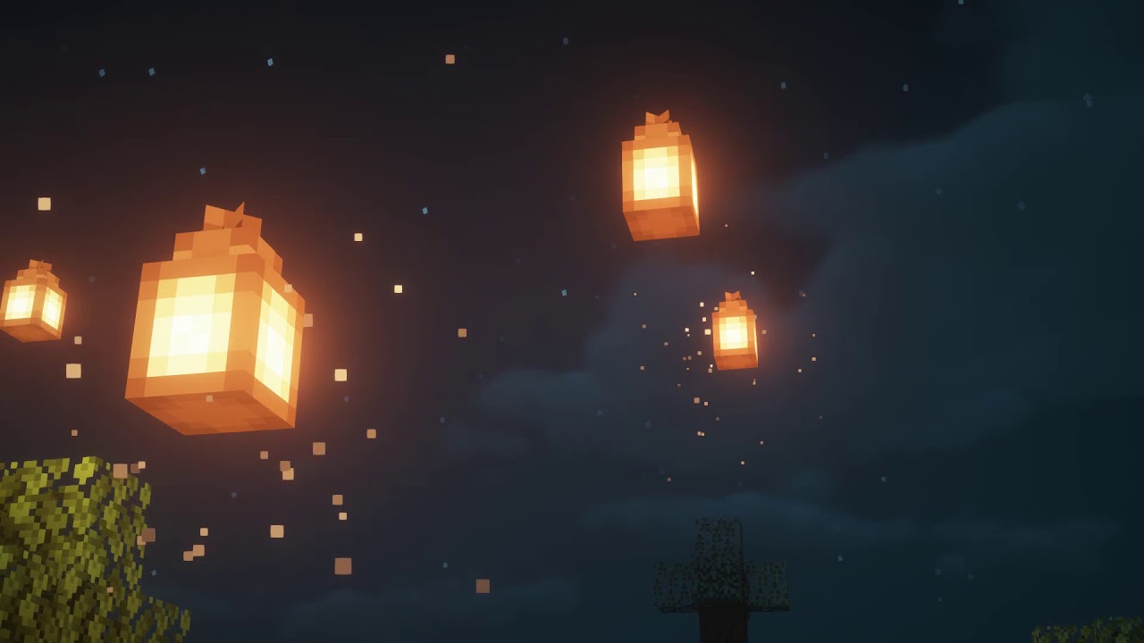 Beautiful Minecraft Scene - YouTube