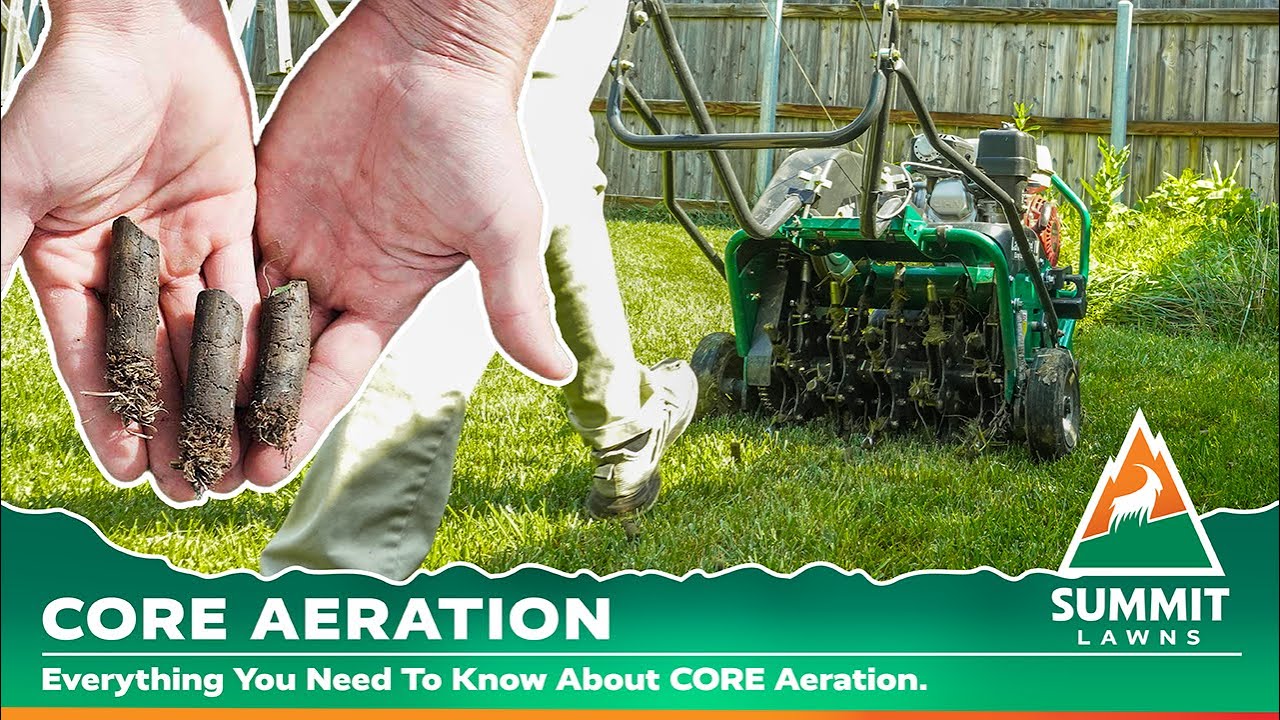 Core Aeration | Summit Lawns Service Description - YouTube