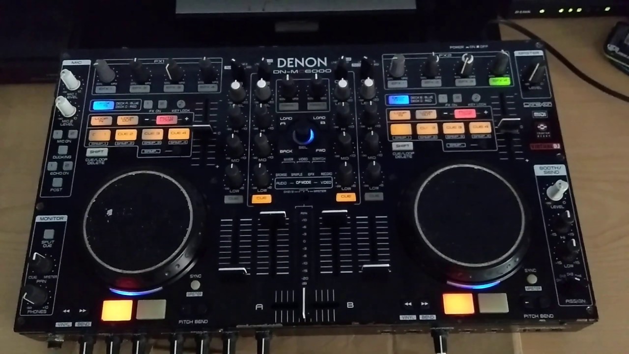 Denon Dn Mc6000 - YouTube