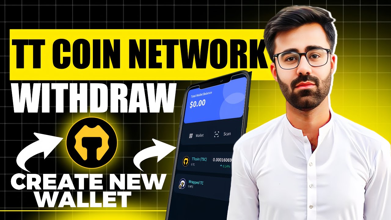 How To Create TT Coin Network New Wallet || TT Coin Network Withdrawal ...