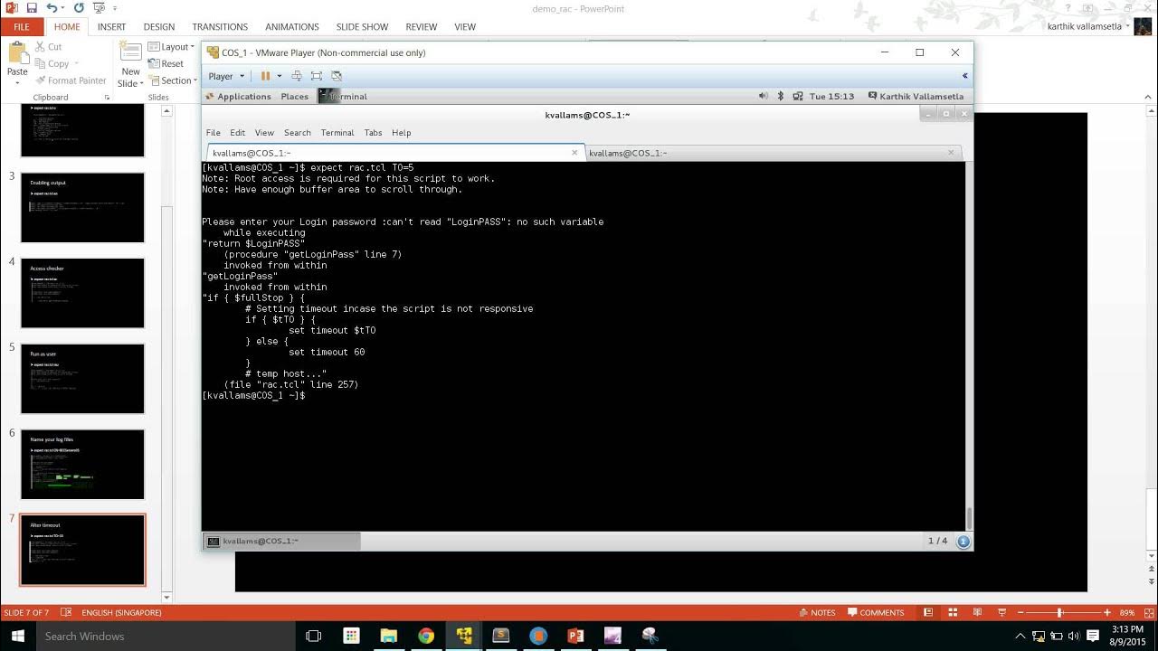 Expect TCL rac-to - YouTube
