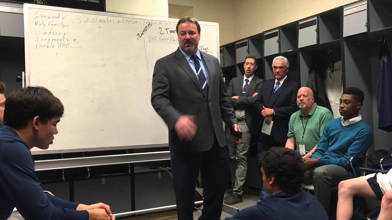Valor Christian's pregame speech before 4A championship - YouTube