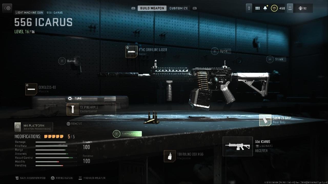 MUST give this Godly HIp fire LMG ago MW2 - YouTube